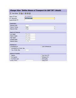 Freight Unit Building in SAP TM | PDF | Cargo | Logistics