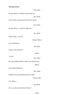 Our Town: Act 1 Script PDF | PDF | Nature