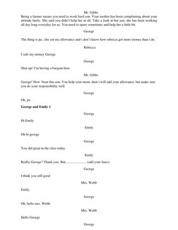 Our Town: Act 1 Script PDF | PDF | Nature