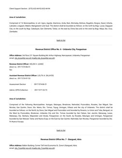 List of BIR Revenue District Offices | PDF | Luzon