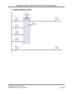 PLC Timer and Counter Operations | PDF | Timer | Programmable Logic ...