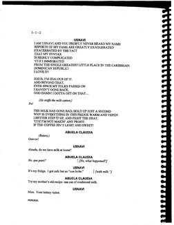 In the Heights Musical Script PDF | PDF