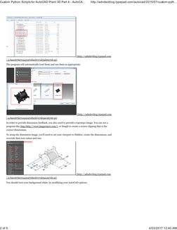 Deploying Python Scripts in Plant 3D | PDF | Auto Cad | Computing