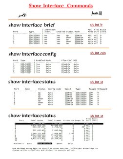 Aruba Switch Configuration Commands Guide | PDF | Network Switch | Networks