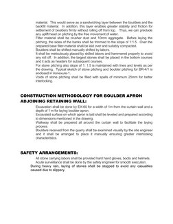 Stone Pitching Methodology for Bridges | PDF | Civil Engineering ...