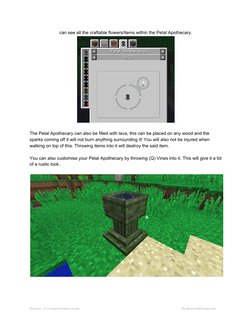 Botania: Getting Started Guide | PDF | Petal | Flowers