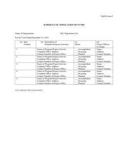 NSPO Forms for Non-Profit Compliance | PDF | Affidavit | Notary Public