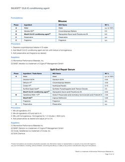 Silsoft CLX-E MB PDF | PDF | Hair Care | Shampoo