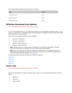 GPUView Tool Installation and Usage Guide | PDF | Command Line ...