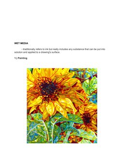 Understanding Dry and Wet Media in Art | PDF | Composition (Visual Arts ...