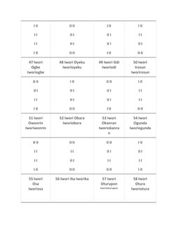 Introduction to the 256 Odu Ifá | PDF | Ethnic Religion | Religious Faiths