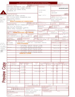 Kastam K2 Export Declaration Form | PDF | Consumer Goods | Service ...