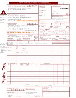 Kastam K2 Export Declaration Form | PDF | Consumer Goods | Service ...