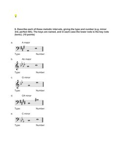 ABRSM Grade 3 Music Theory Practice | PDF | Art