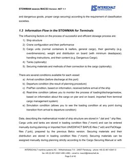 STOWMAN User Manual for MACS3 | PDF | Crane (Machine) | Cargo