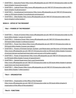 Executive Order No. 292: Admin Code 1987 | PDF | National Security ...