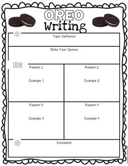 OREO Opinion Writing Guide for 2nd Grade | PDF | Opinion