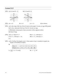 Core Connections Integrated I Answers | PDF | Errors And Residuals ...