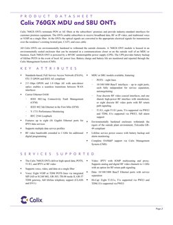 Calix MDU ONT Datasheet | PDF | Computer Engineering | Data Transmission