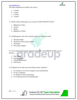 Shakespeare Quiz Questions & Answers | PDF | As You Like It | William ...