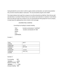 CDMVT Method for Compass Correction | PDF | Compass | Metrology