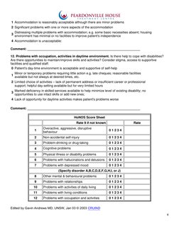 HONOS ASSESSMENT (Health of The Nation Outcome Scales) | PDF | Delusion ...