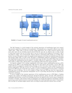 Input-Output Transformation in Operations | PDF | Ing Group ...