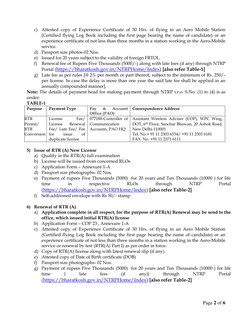 RTR License Application Guidelines | PDF | Radio | Information And ...