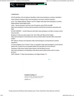 Understanding 5G SUPI and SUCI Identifiers | PDF | 4 G ...