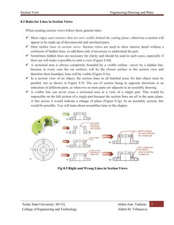 Understanding Section Views in Engineering | PDF | Drawing | Nature