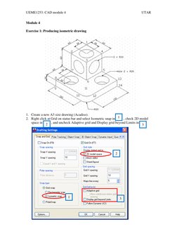 Isometric Drawing Exercises in AutoCAD | PDF | Angle | Ellipse