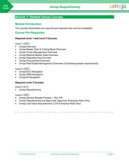 Umoja Requisitioning User Guide | PDF | Procurement | Receipt