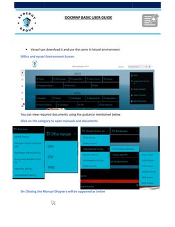 DOCMAP User Guide for Navigation | PDF