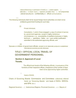 EO 77: Travel Allowances for Officials | PDF | Per Diem | Government