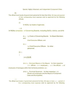 EO 77: Travel Allowances for Officials | PDF | Per Diem | Government