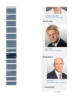 EY Global Executive Chart Analysis | PDF