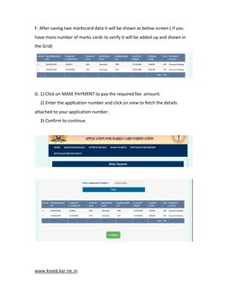 Karnataka SSLC Marks Card Verification Guide | PDF | Payments | Banks ...