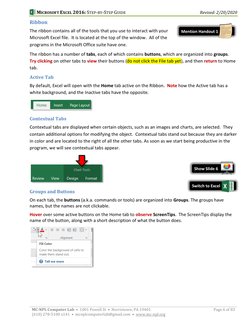 Excel 2016 Step-by-Step Guide | PDF | Microsoft Excel | Spreadsheet