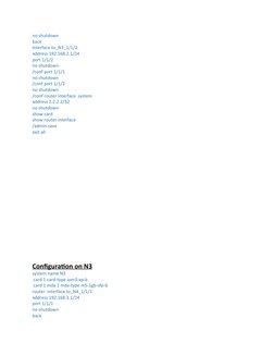 Nokia 7750 Configuration Commands Guide | PDF | Networking ...
