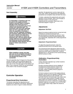 Fisher 4150K & 4160K Manual | PDF | Pressure Measurement | Pipe (Fluid ...