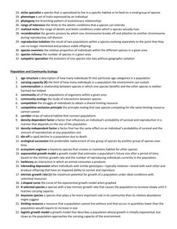 AP Environmental Science Vocabulary List and Definitions | PDF | Rock ...