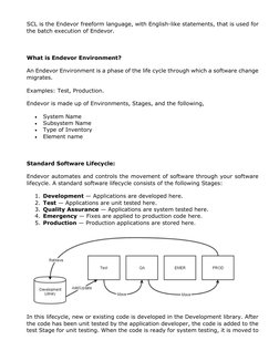 Understanding Endevor in Mainframe | PDF | Software Development ...