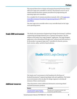 Logix 5000 Controllers Sequential Function Charts: Programming Manual | PDF | Subroutine ...