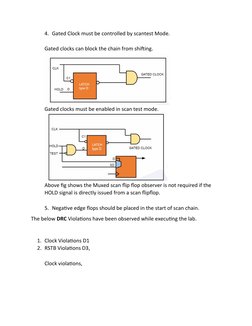 Scan Insertion Flow and DRC Violations | PDF | Electrical Engineering ...