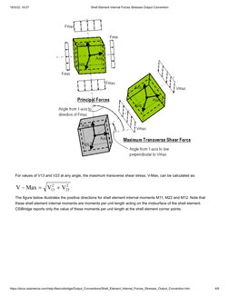Shell Element Forces and Stresses Guide | PDF | Stress (Mechanics ...