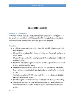 ASTM C114 Chemical Analysis Methods | PDF | Hydrochloric Acid | Sodium ...