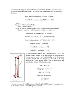 Ackermann Steering Geometry Overview | PDF | Triangle | Trigonometric ...