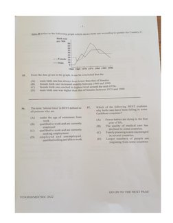CSEC Social Studies May June 2022 P1-1 | PDF