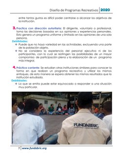Diseño de Programas Recreativos 2020 | PDF | Planificación | Diseño