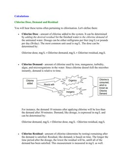 Water Chlorination Calculation Guide | PDF | Bleach | Water